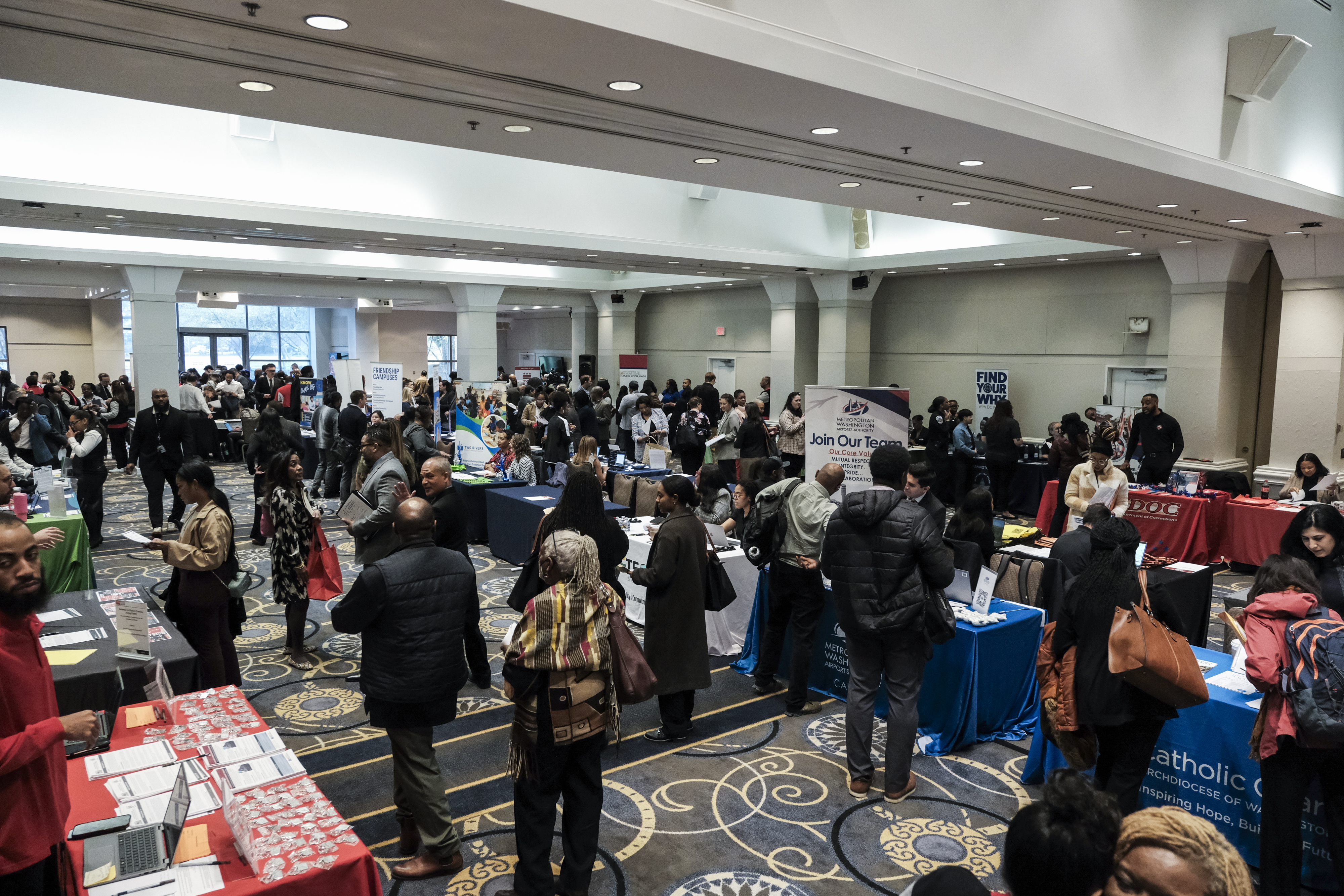 Federal spending cuts cause a labor market riptide in D.C. area, data shows