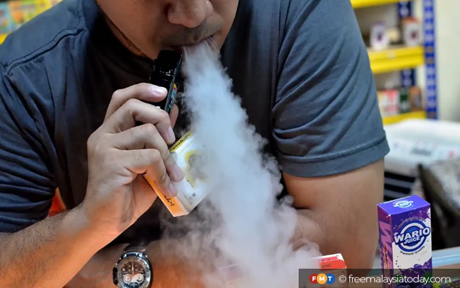 Vape traders in Perak given until October to comply with ban