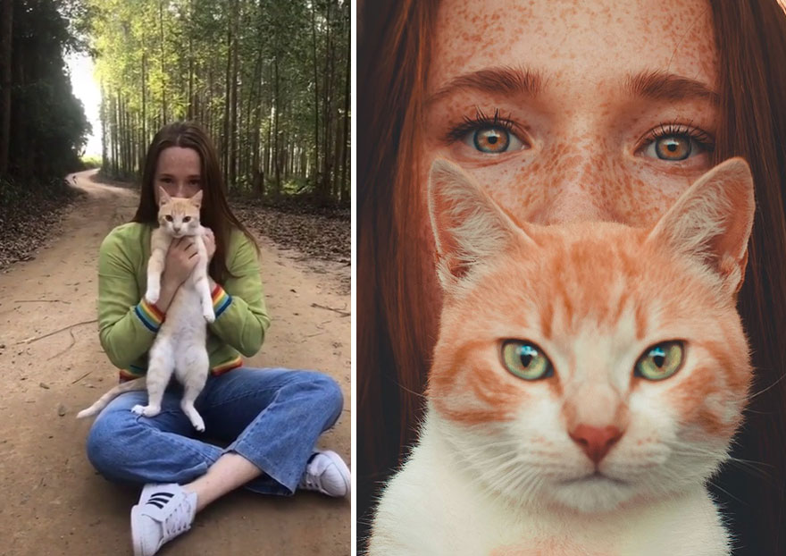 Artist Shares Behind-The-Scenes Photos From His Street Portraits That ...