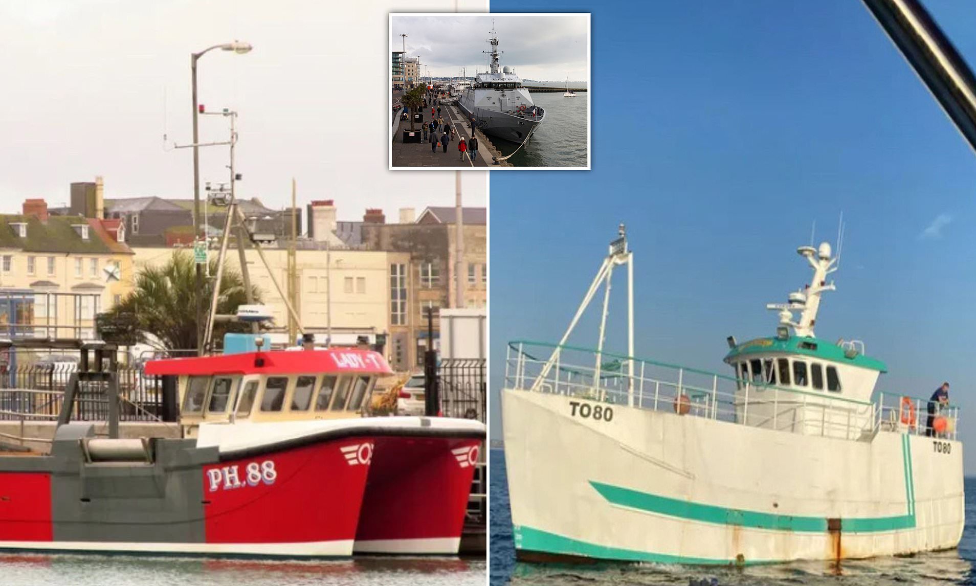 British fishing boats are held in French custody days after Keir ...