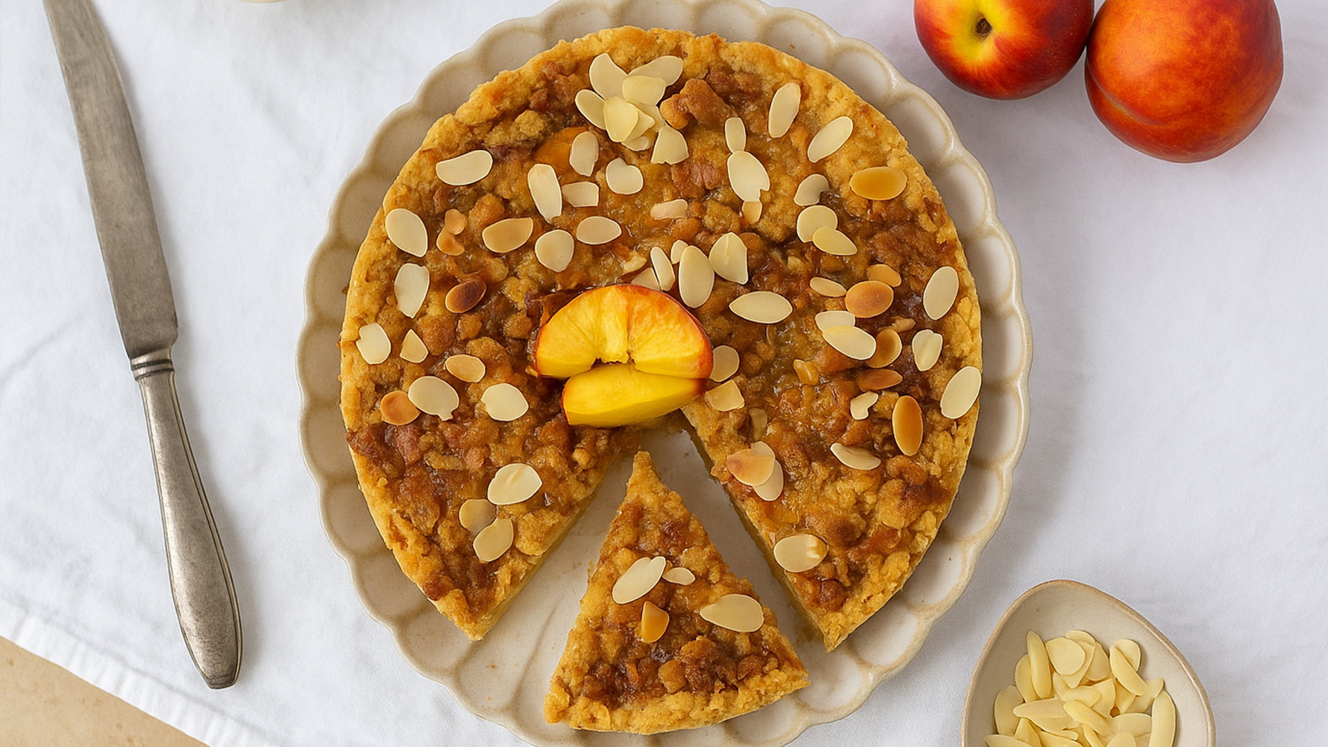 How to Make Voedzame Perzik Nectarine Crumble Taart – Zomers ...