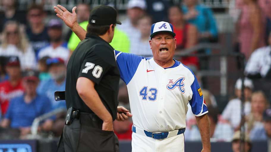 Braves' Brian Snitker Sounds Off on Eli White's Potential Game-Costing ...