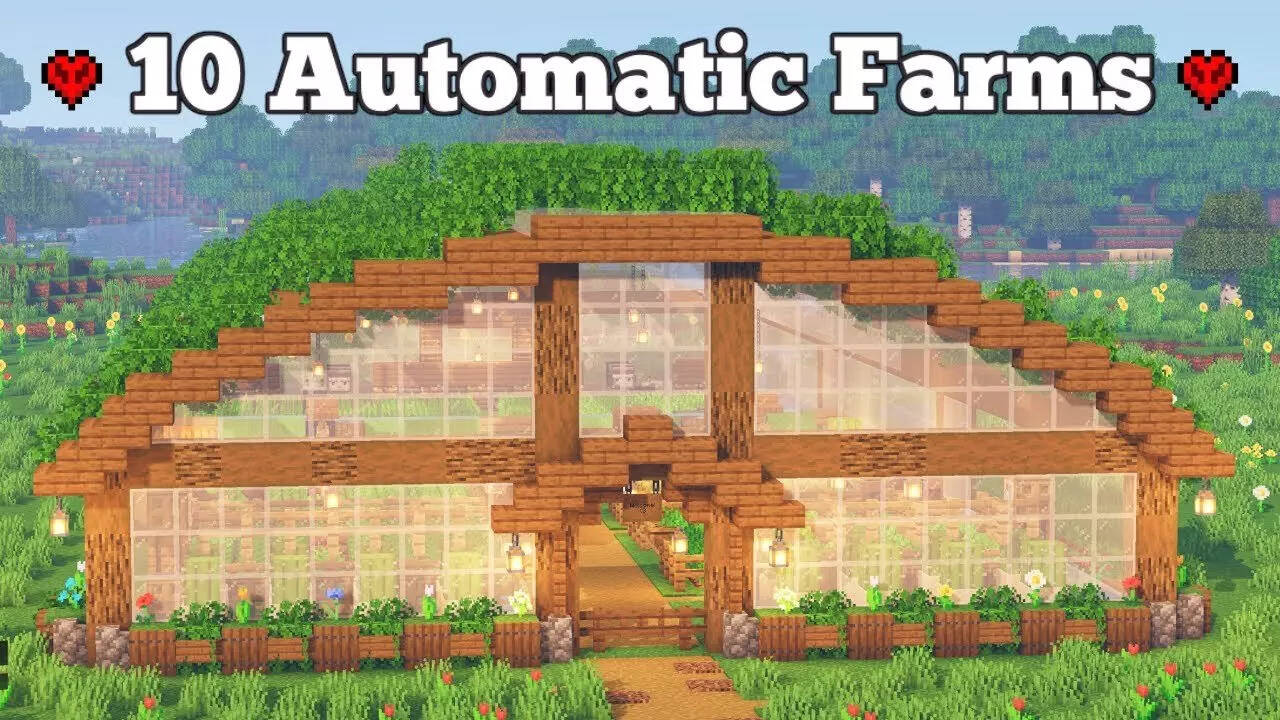 10 Best automatic farms in Minecraft