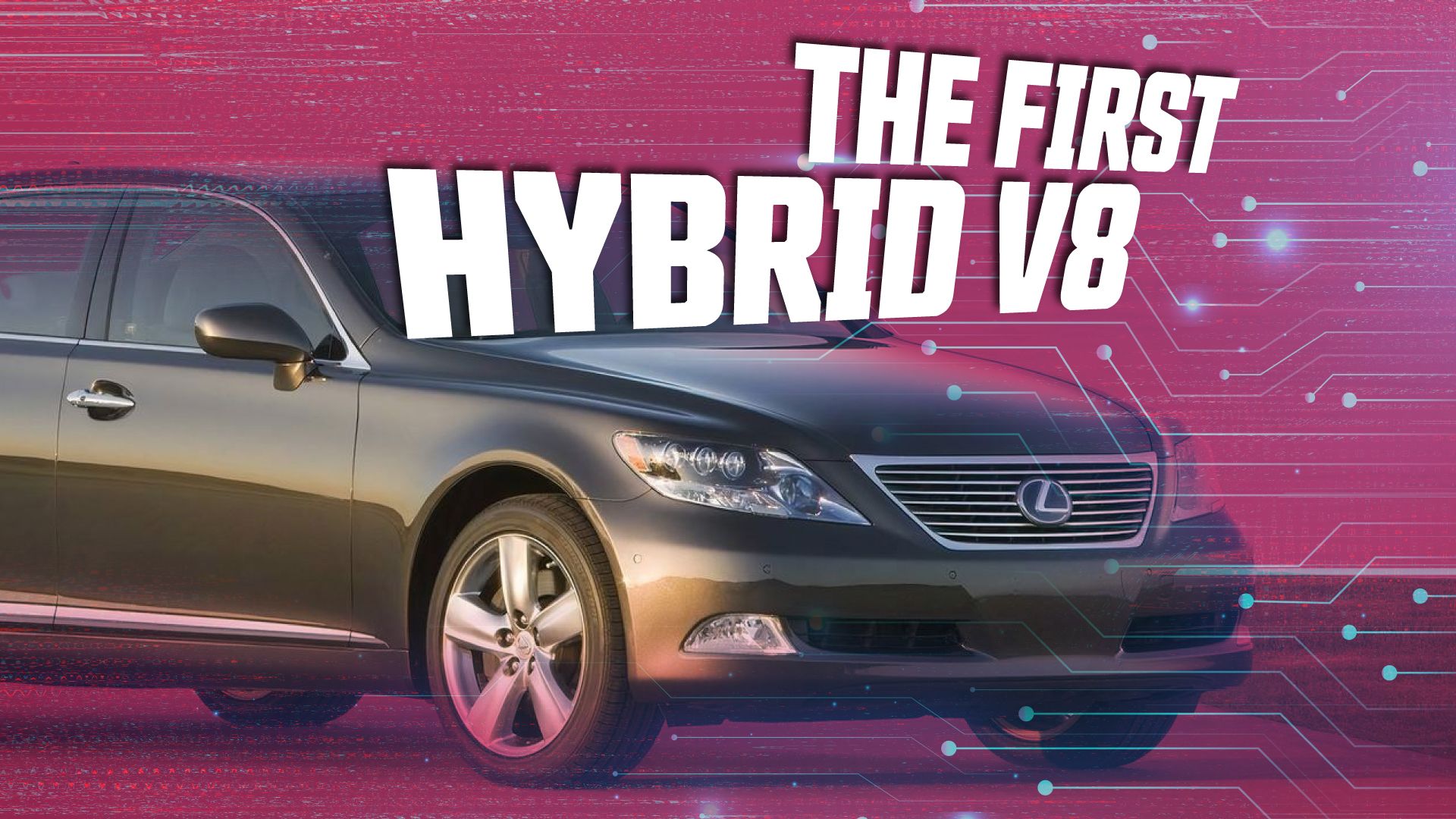 The World’s First Hybrid V8 Production Car