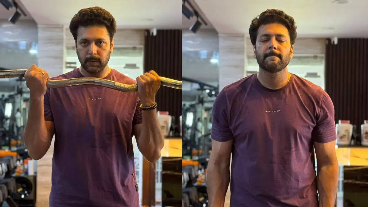 Ravi Mohan focuses on his fitness amid the divorce battle with Aarti