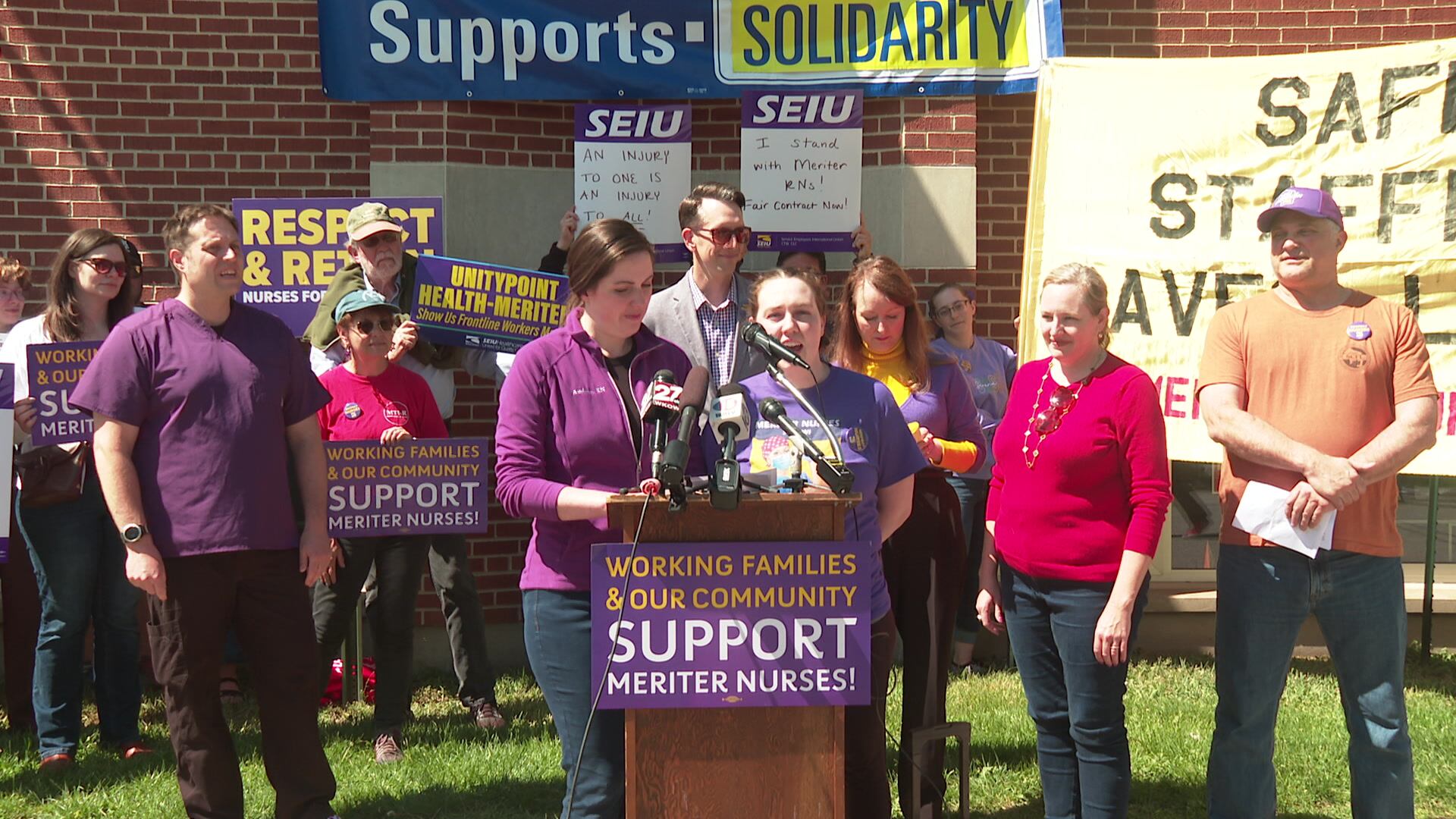 Meriter Nurses to go on strike with support from Dane County Unions