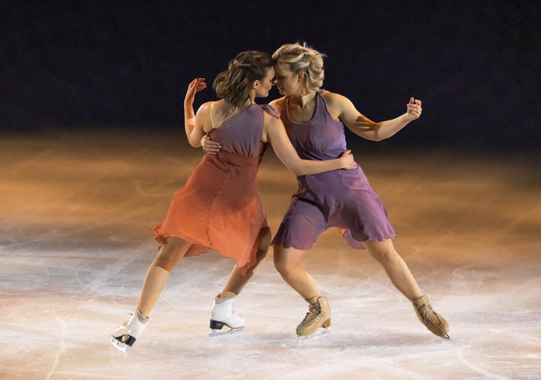 Two women are shattering a figure skating taboo by dancing together