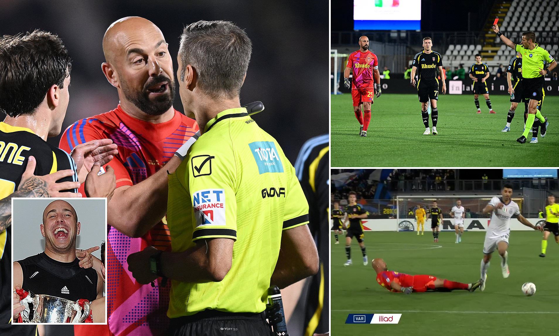 Pepe Reina, 42, endures NIGHTMARE end to his career - as Liverpool ...