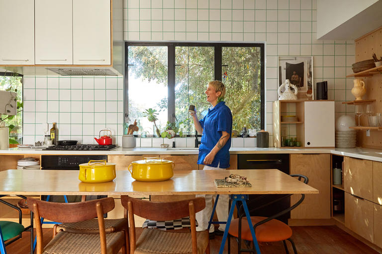 This Prismatic L.A. Home Is One Big Never-Ending Art Project