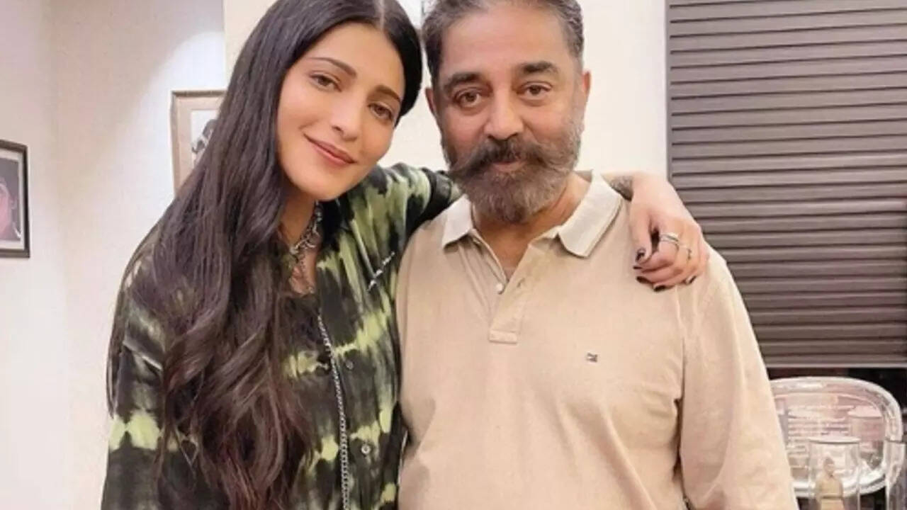 Shruti Haasan lends her voice to dad Kamal Haasan's 'Thug Life' after ...