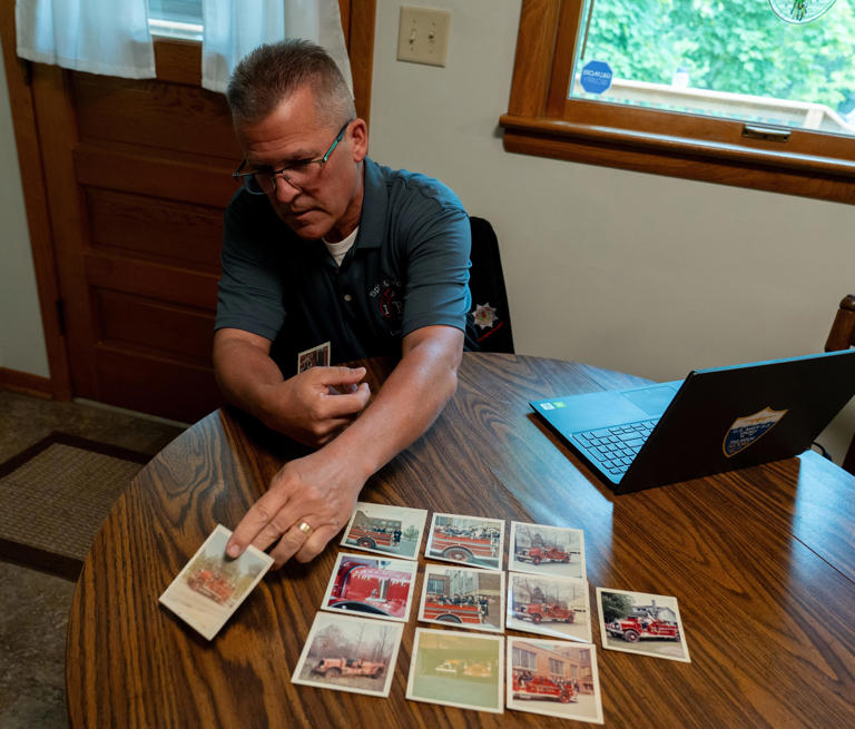 100-year-old family fire truck will be back on the road in Lakemore ...