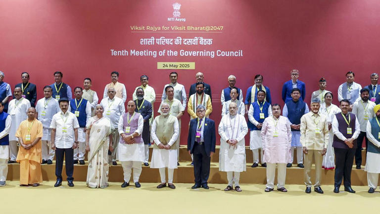 Three Southern CMs Skip PM-Chaired NITI Ayog Meet; Stalin, Revanth, Naidu In Attendance