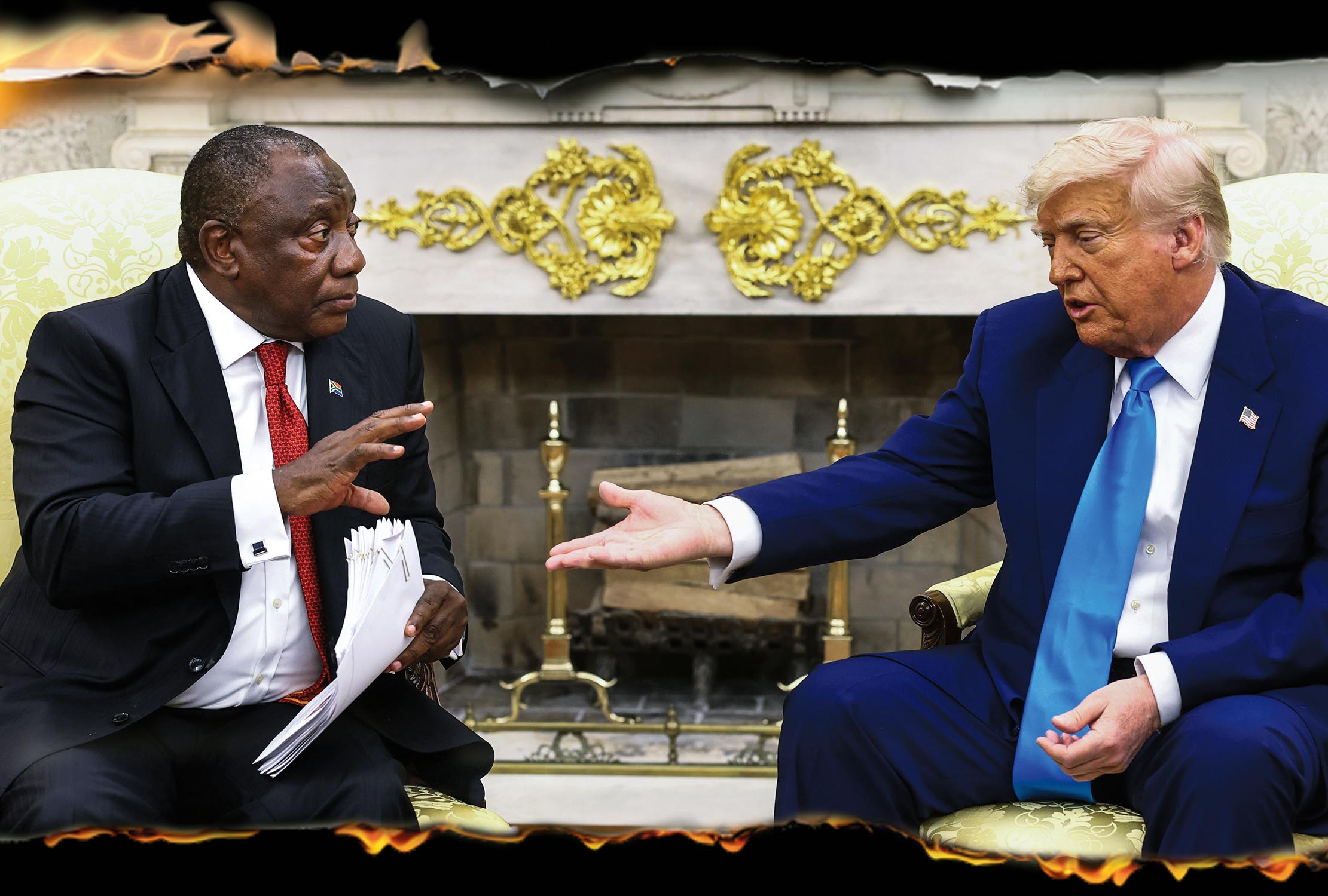 Ramaphosa gets braaied and fed to Trump’s Maga at the US-SA Boerewors ...