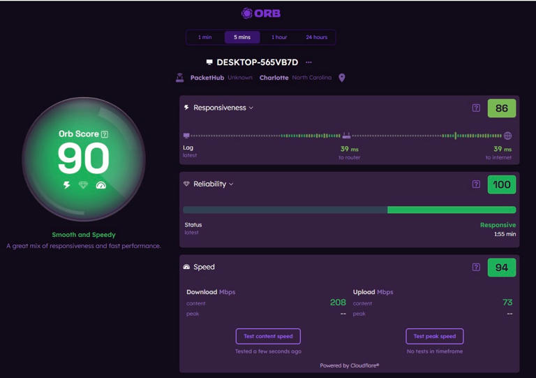 I Tried Orb, a New Internet Speed Test. It Might Be the Best I've Ever Used