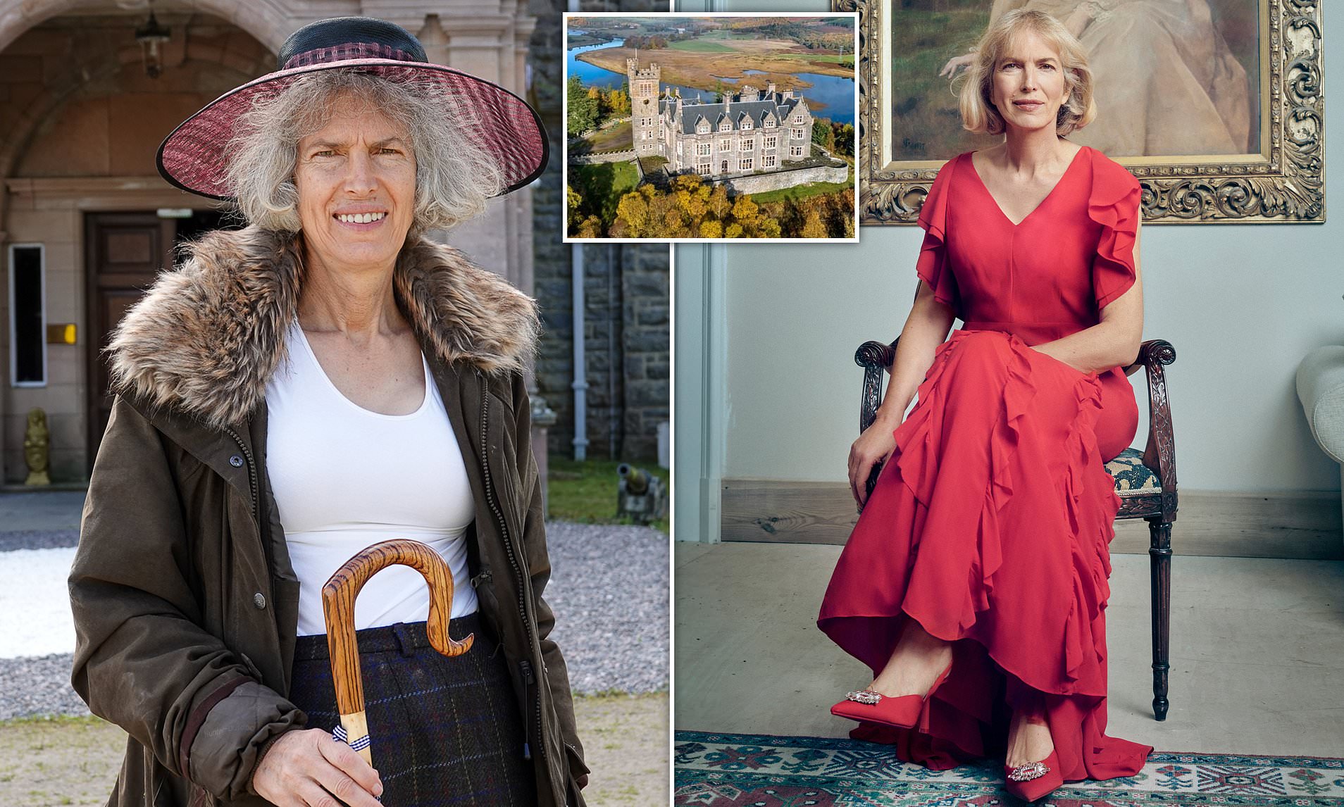 Castle-owning 'lady of the manor' who has changed gender three times ...