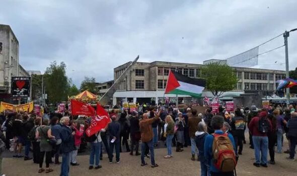 Plymouth protests recap: 'Anti-government' march sees crowd chanting ...