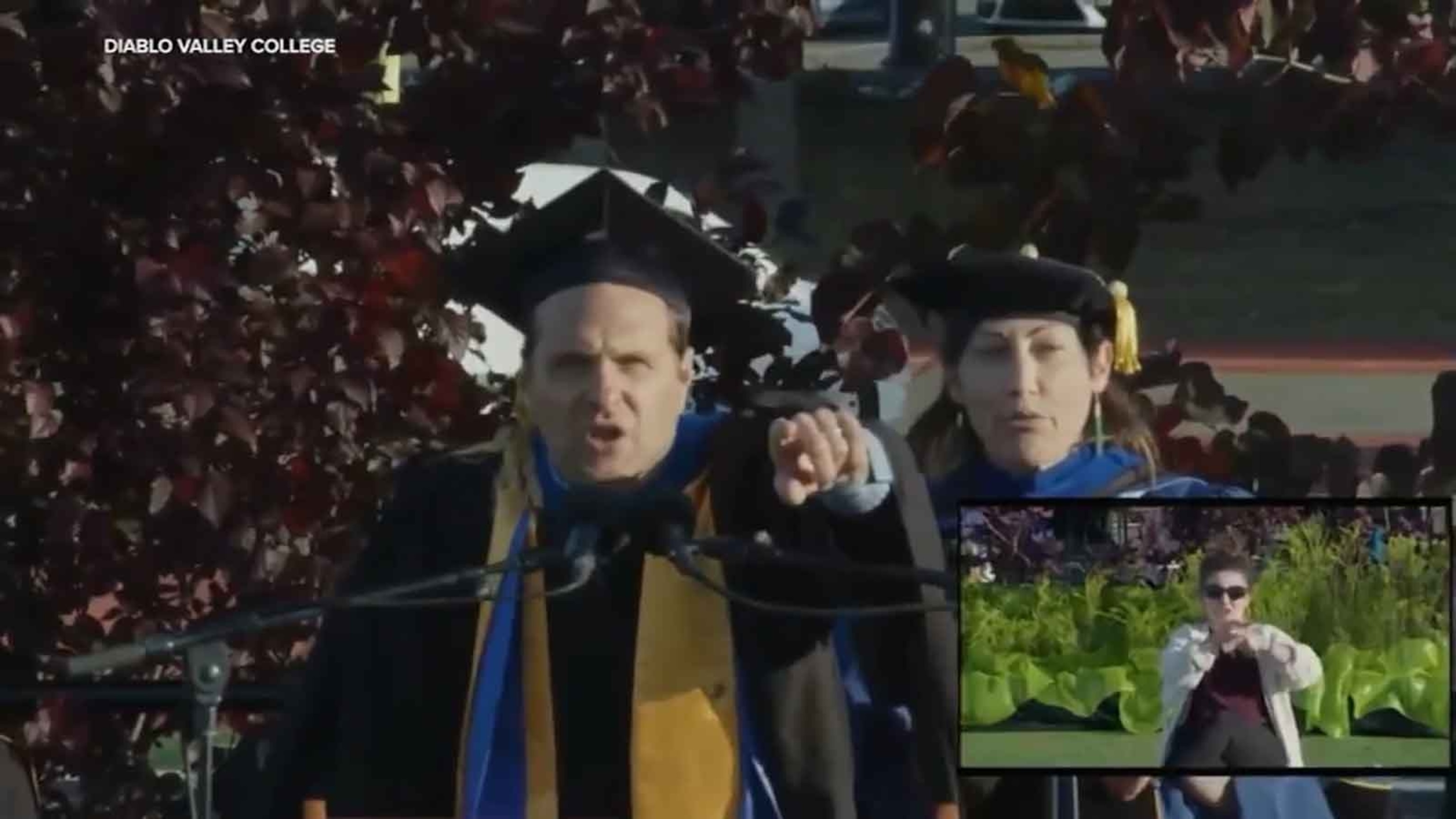 At least 12 injured after tree falls during graduation ceremony