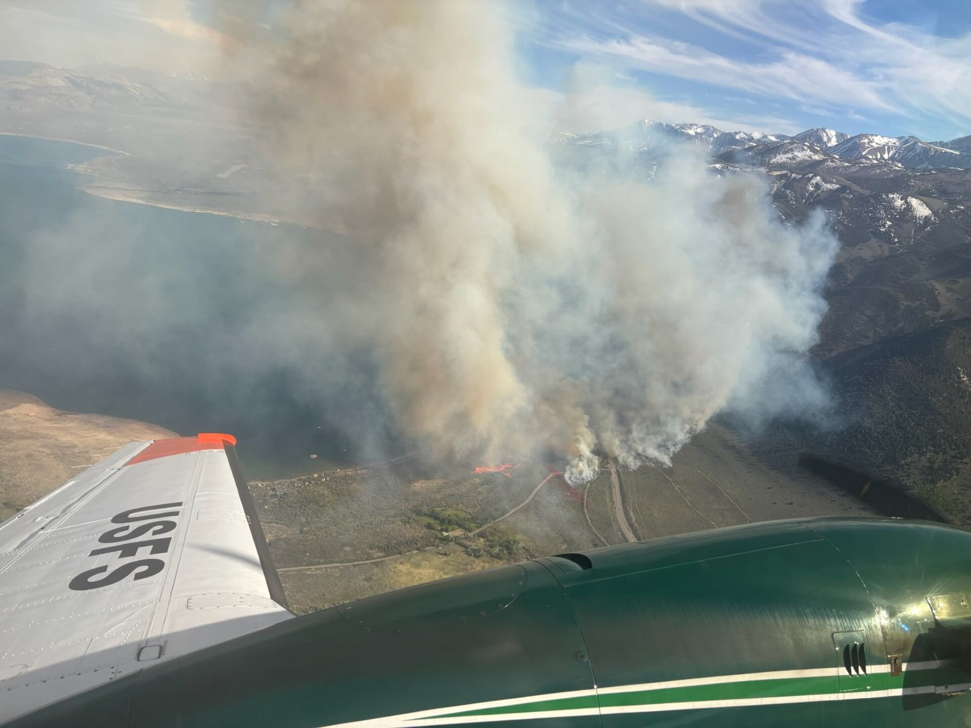 Inn Fire 15% contained, U.S. 395 reopens