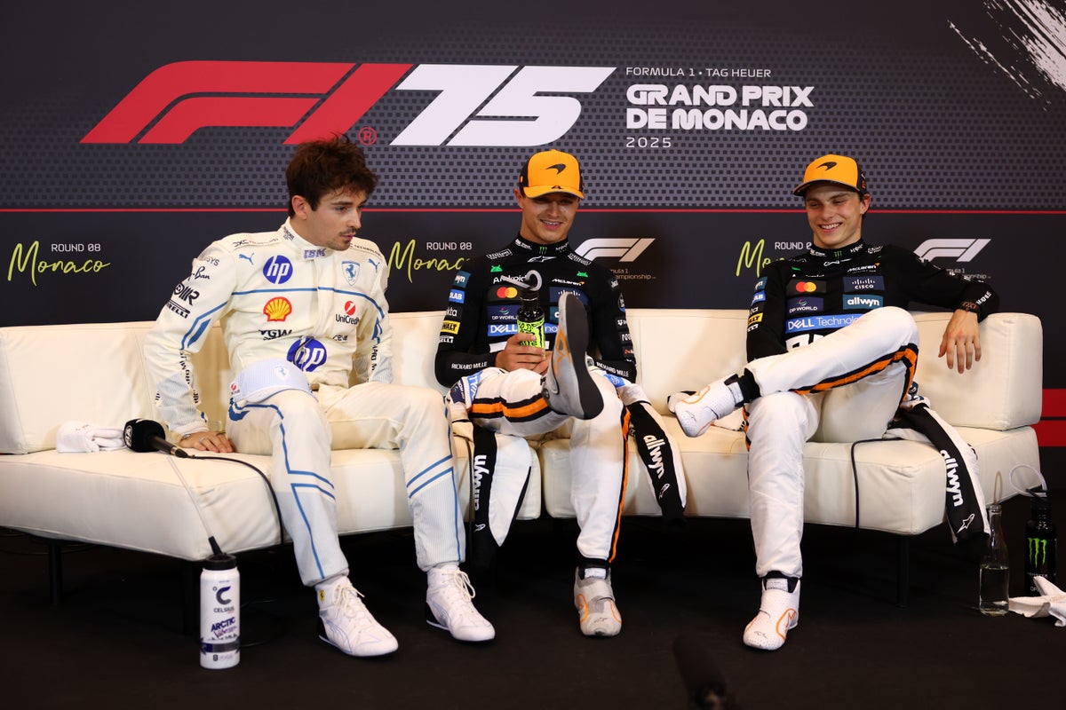 F1 grid: Starting positions for Monaco Grand Prix