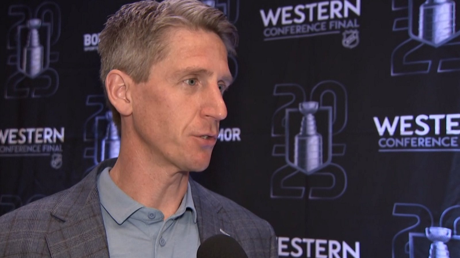 Knoblauch fires back at DeBoer over McDavid comments.