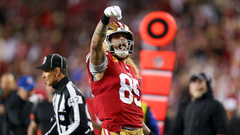 PFF: 49ers TE George Kittle is NFL's 3rd-Best Player Over 30