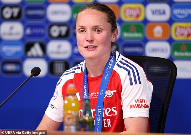 Kim Little hails UWCL triumph as one of Arsenal's 'best moments ever'