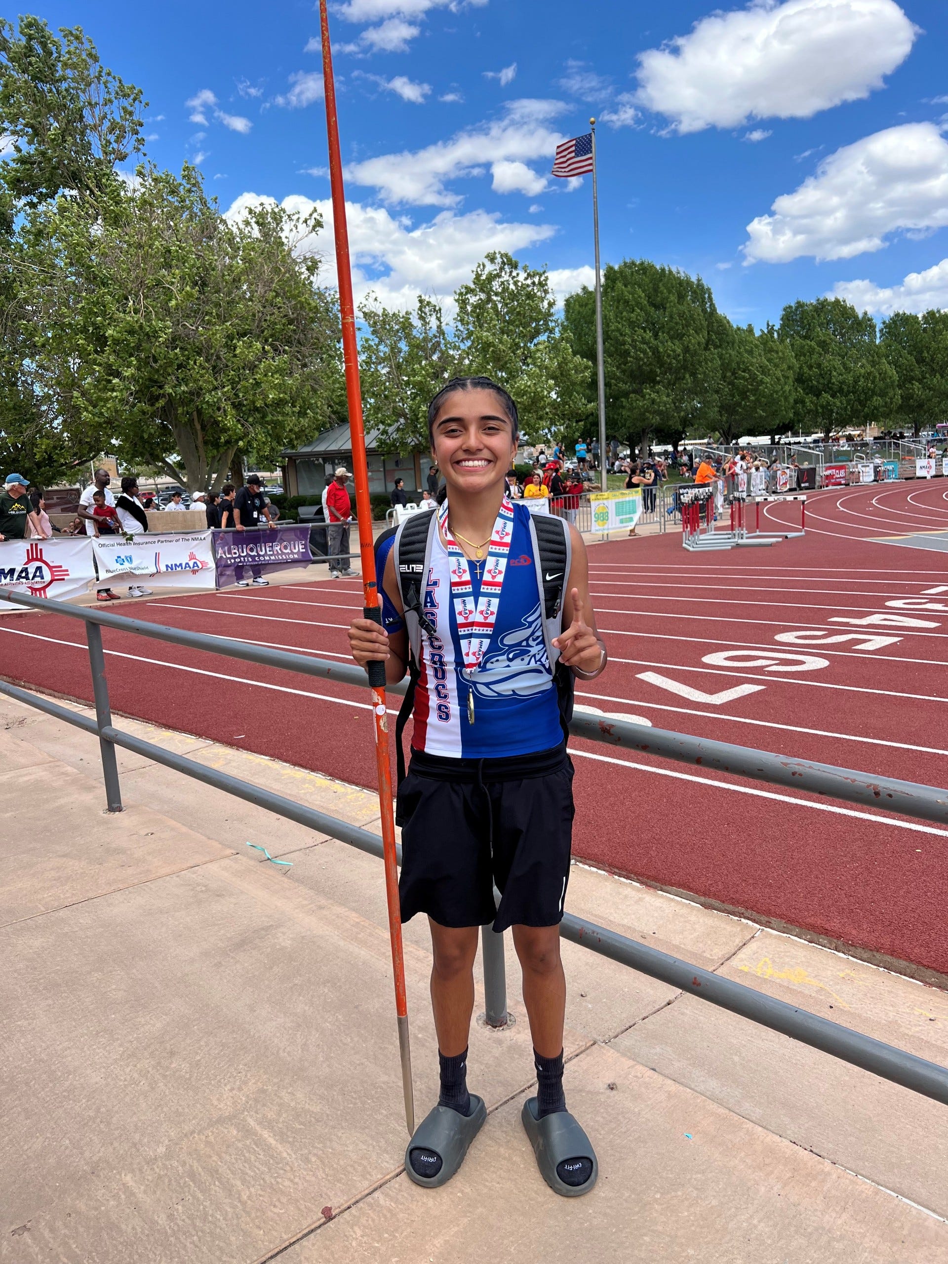 Las Cruces' Sofia Herrera is the Sun-News Athlete of the Week for May 12-17