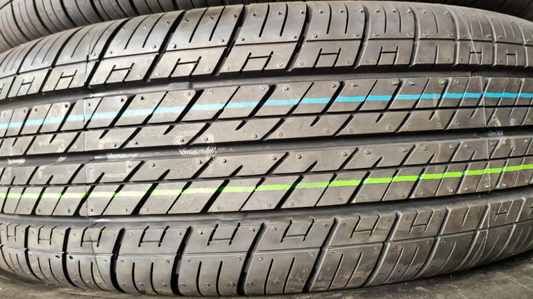 Ever Notice Those Colored Lines On New Tires? Here's What They Mean