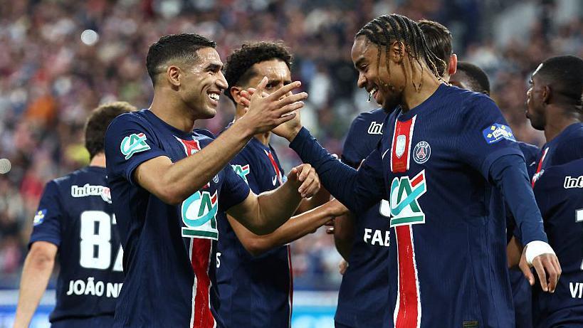 PSG win French Cup to close in on Treble
