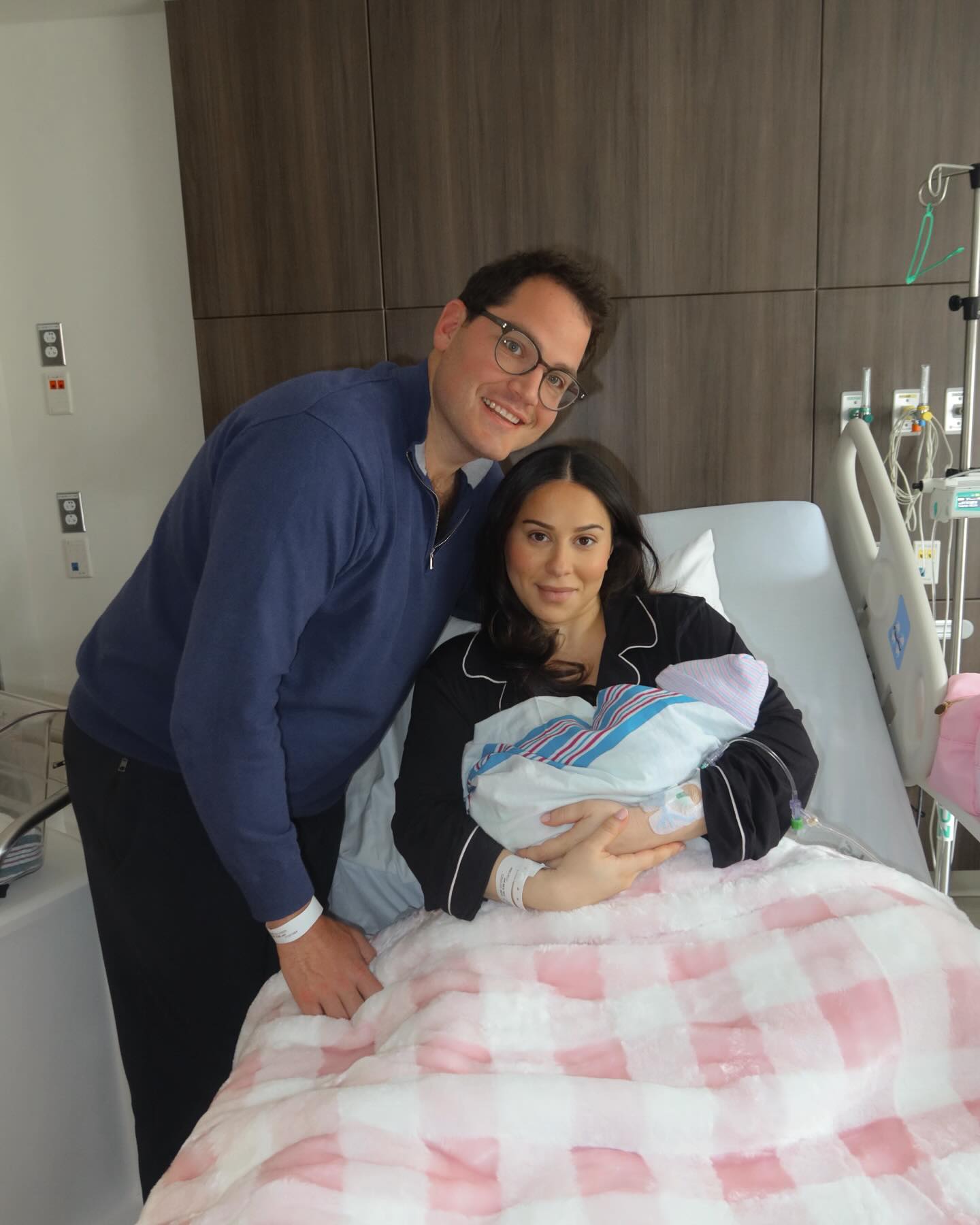 Claudia Oshry gives birth to first baby with husband Ben Soffer