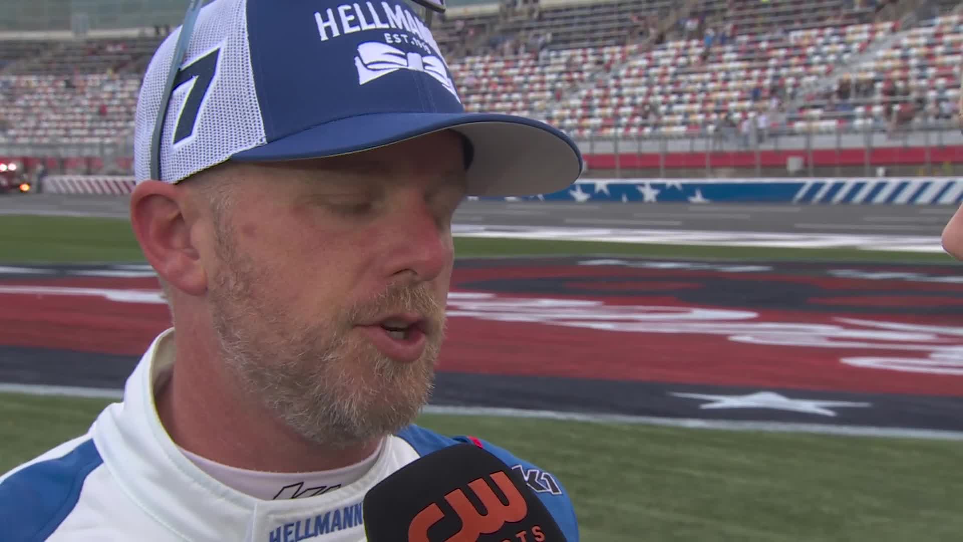 Allgaier laments finish: 'Should've just come down pit road'