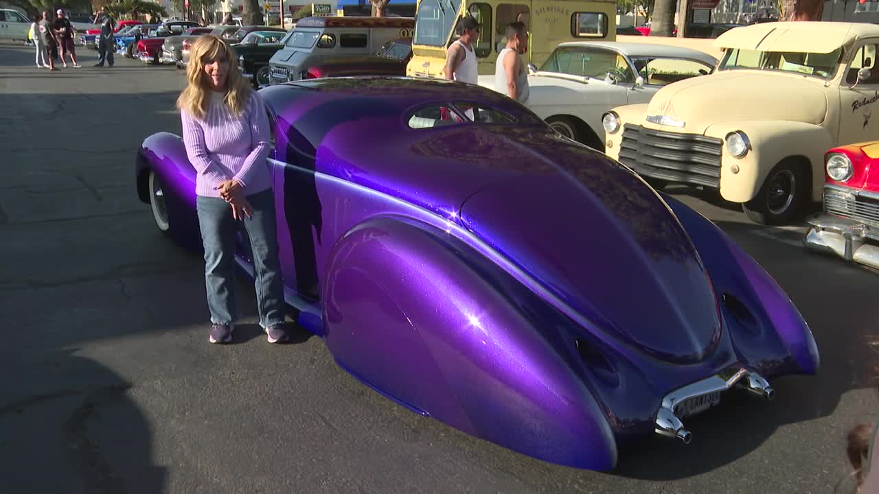 Interview with Carly Brogren at 2025 West Coast Kustoms Cruisin' Nationals