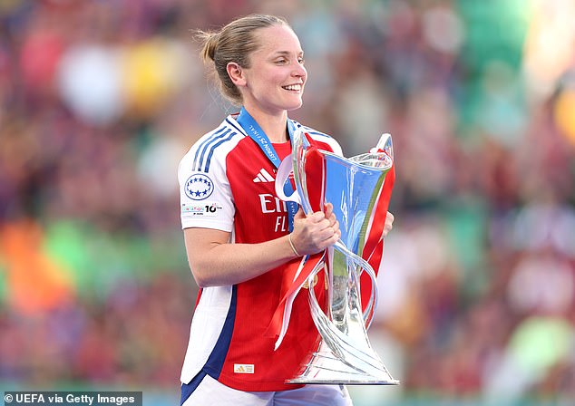 Kim Little hails UWCL triumph as one of Arsenal's 'best moments ever'