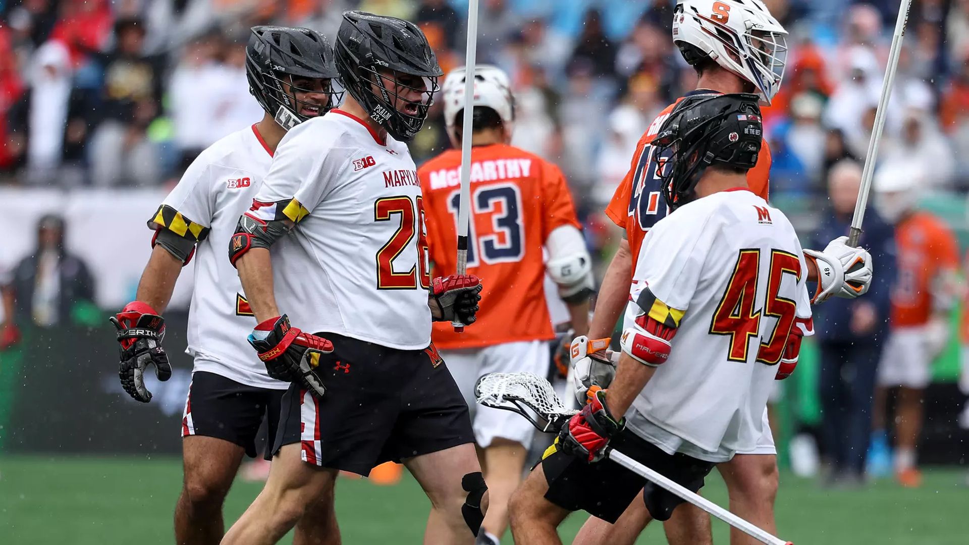 No. 2-seed Maryland men’s lacrosse beats down No. 6-seed Syracuse, 14-8, in NCAA Tournament ...