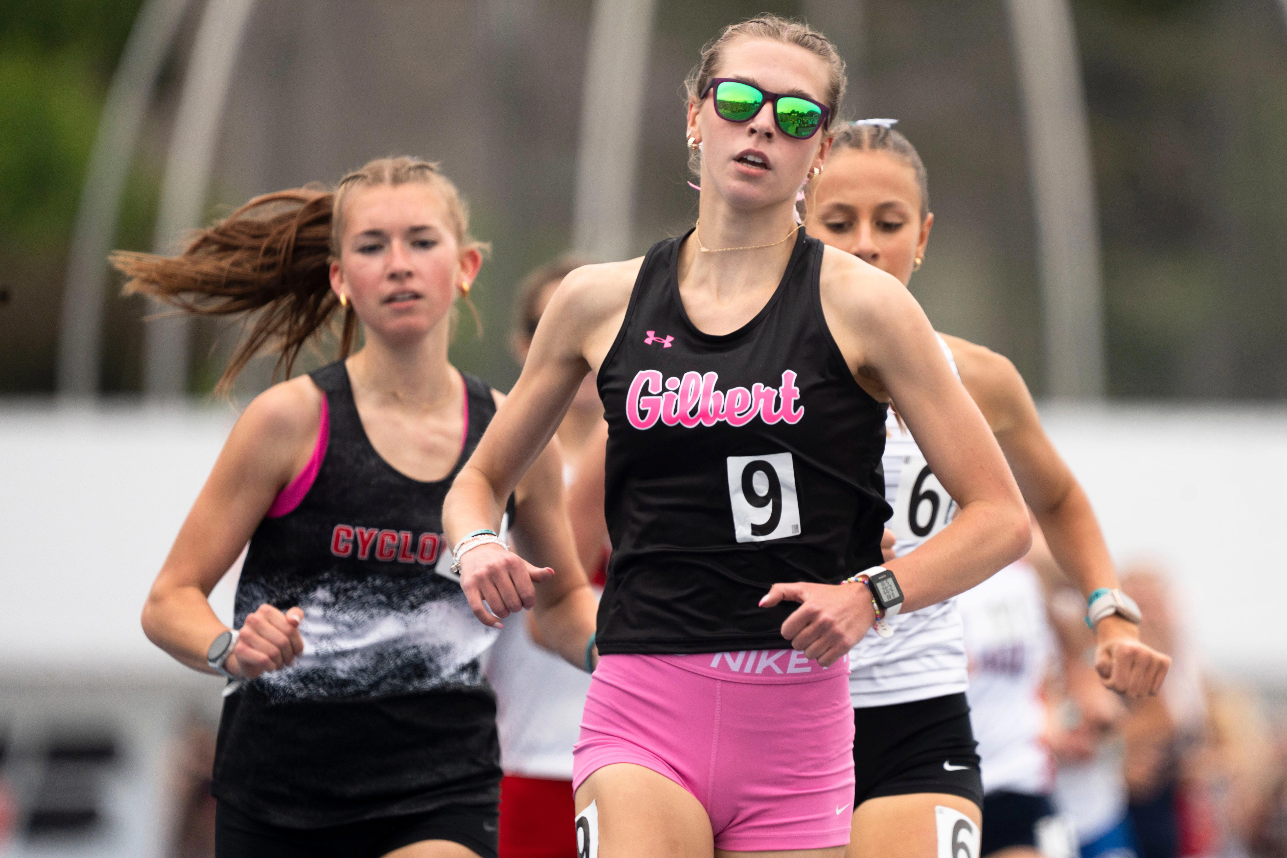 Ames-area Iowa state track and field round-up: Gilbert dominates Class 3A
