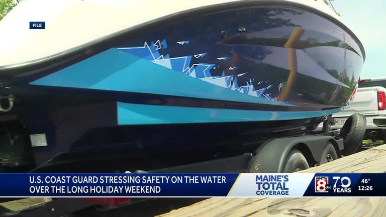 US Coast Guard reminding boaters to stay safe on the water
