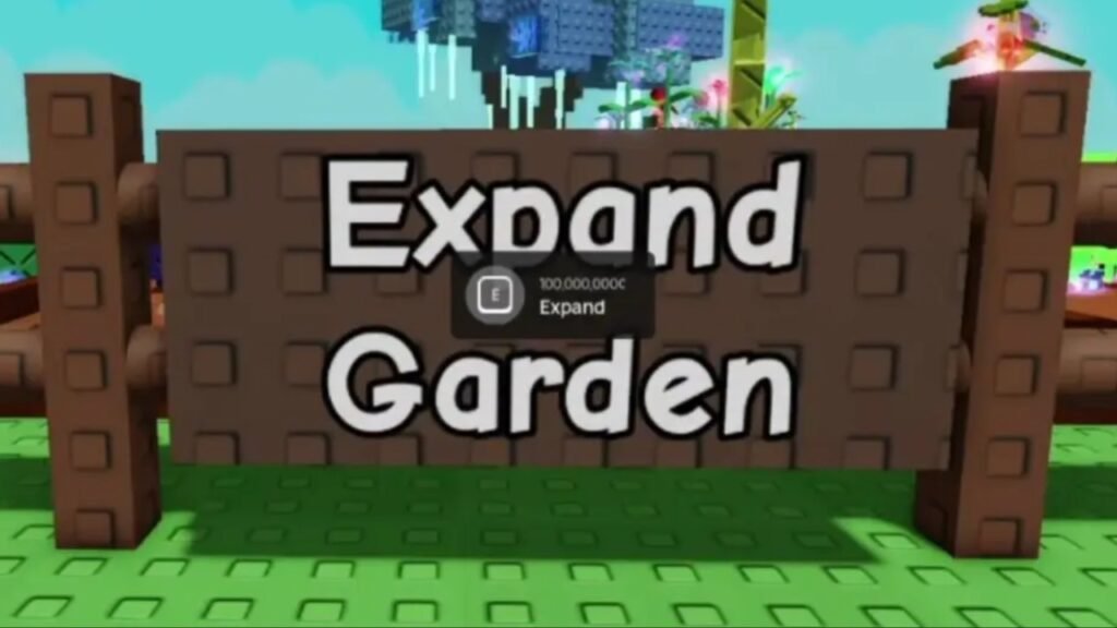 How to increase plot to expand garden size in Grow A Garden