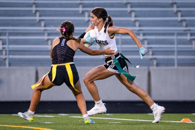 Kaitlyn Cormier, Josie Busceme lead Bowie to inaugural AISD flag ...