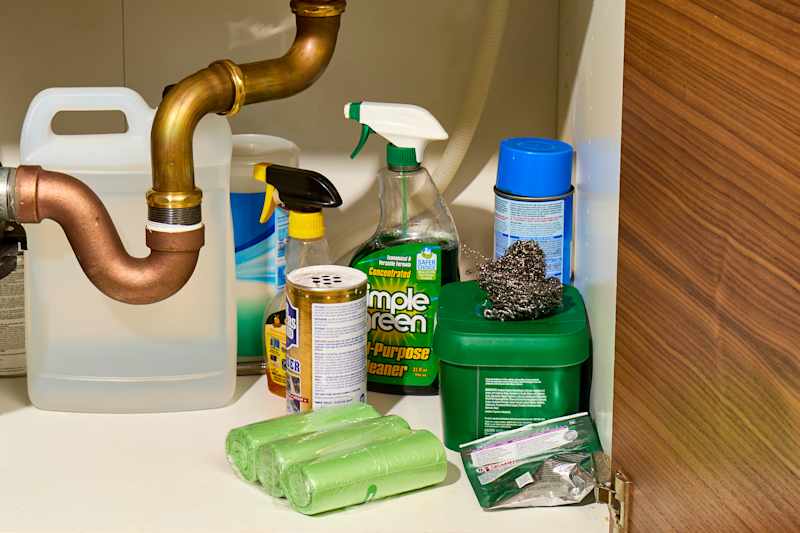 My Under-Sink Storage Was a Mess - Until I Discovered This Tension Rod ...