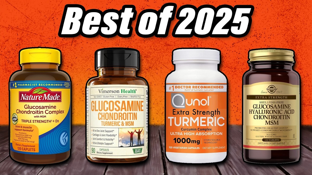 6 Best Joint Support Supplements For Seniors 2025!