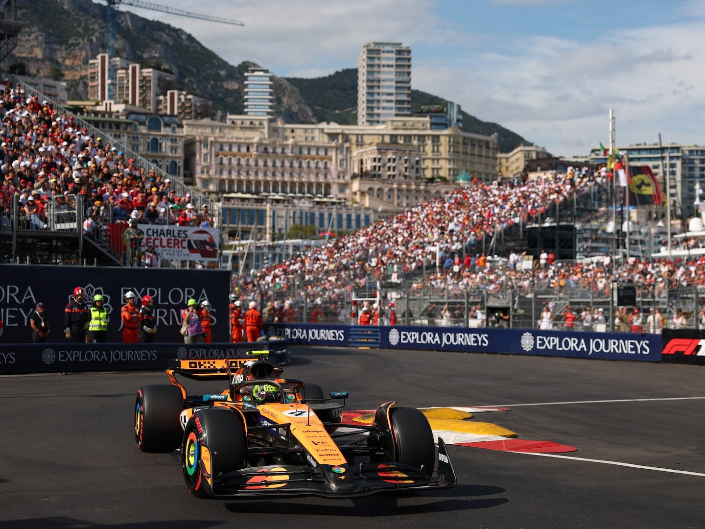 Lando Norris brilla, gana la pole del Gran Premio de Mónaco