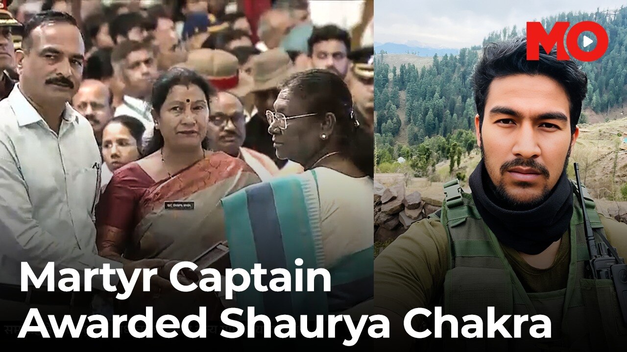 Captain Deepak Singh honoured with Shaurya Chakra posthumously