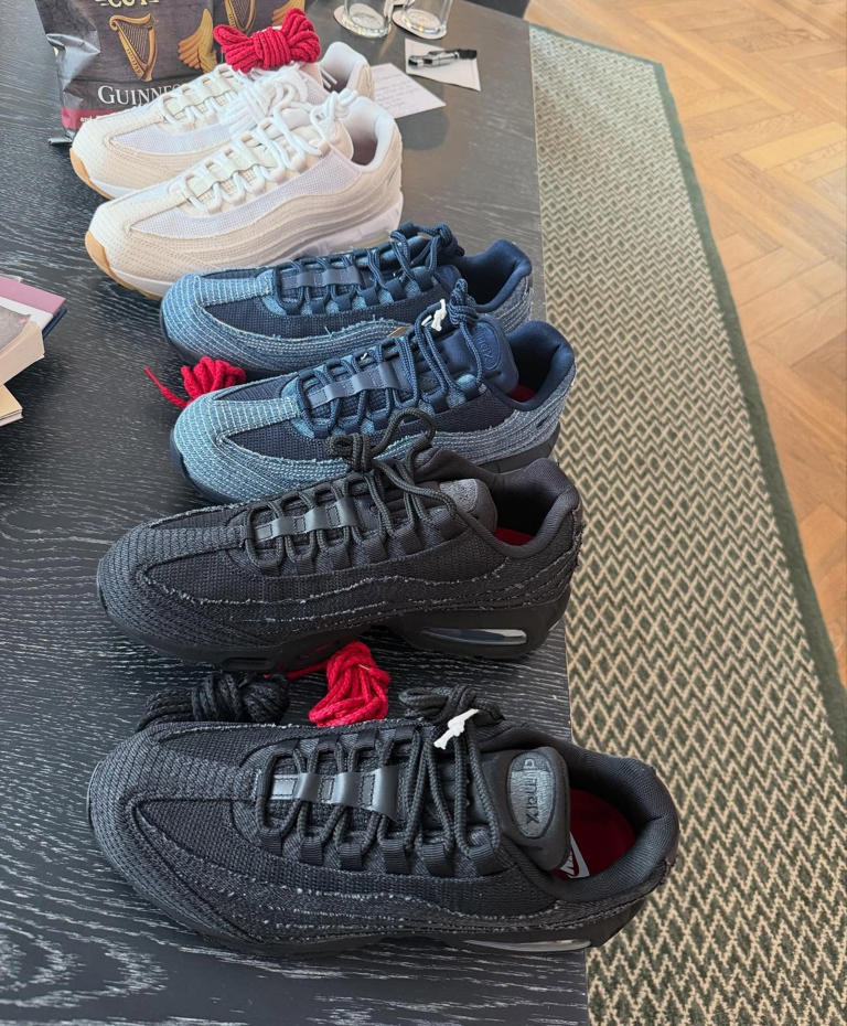 First Look at the Levi's x Nike Air Max 95 Collabs