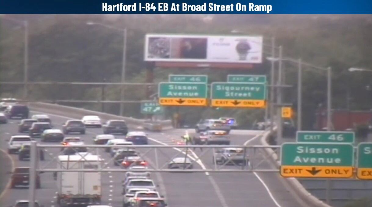 Road rage incident leads to exchange of gunfire on I-84 in Hartford