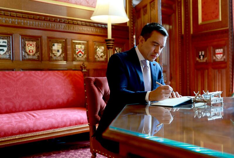 Daniel Noboa presenta su hoja de ruta para un segundo mandato: energía ...