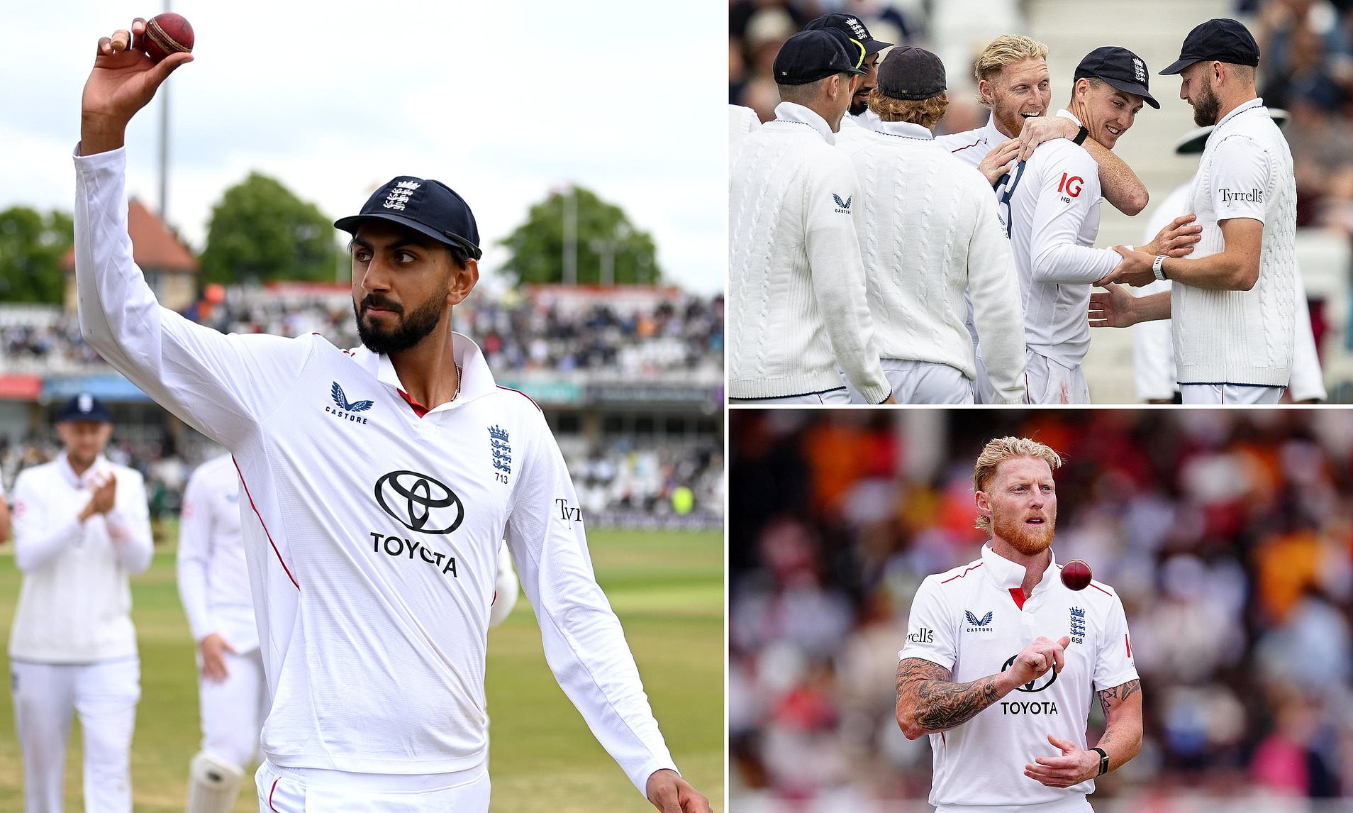 Shoaib Bashir reasserts himself as England's No 1 spinner and sets a new career best as Ben ...