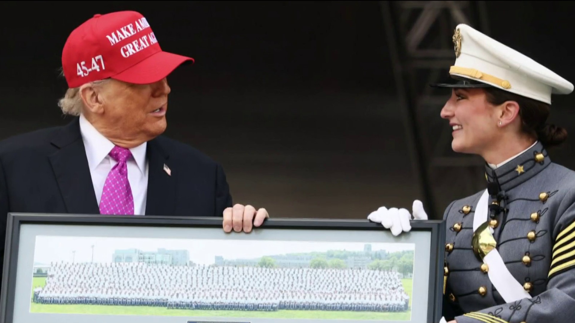 Drag shows, 'trophy wives,' and Al Capone: Trump's rambling West Point ...