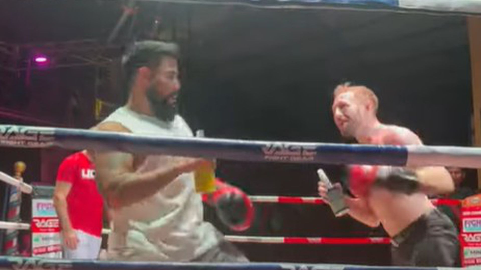 One-Armed Beer Boxing Anyone?