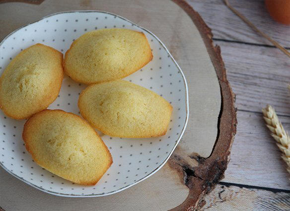 Recette facile de madeleines natures et moelleuses