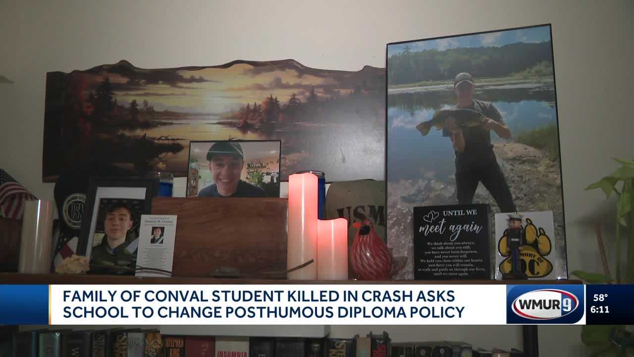 Family of ConVal student killed in crash asks school to change ...
